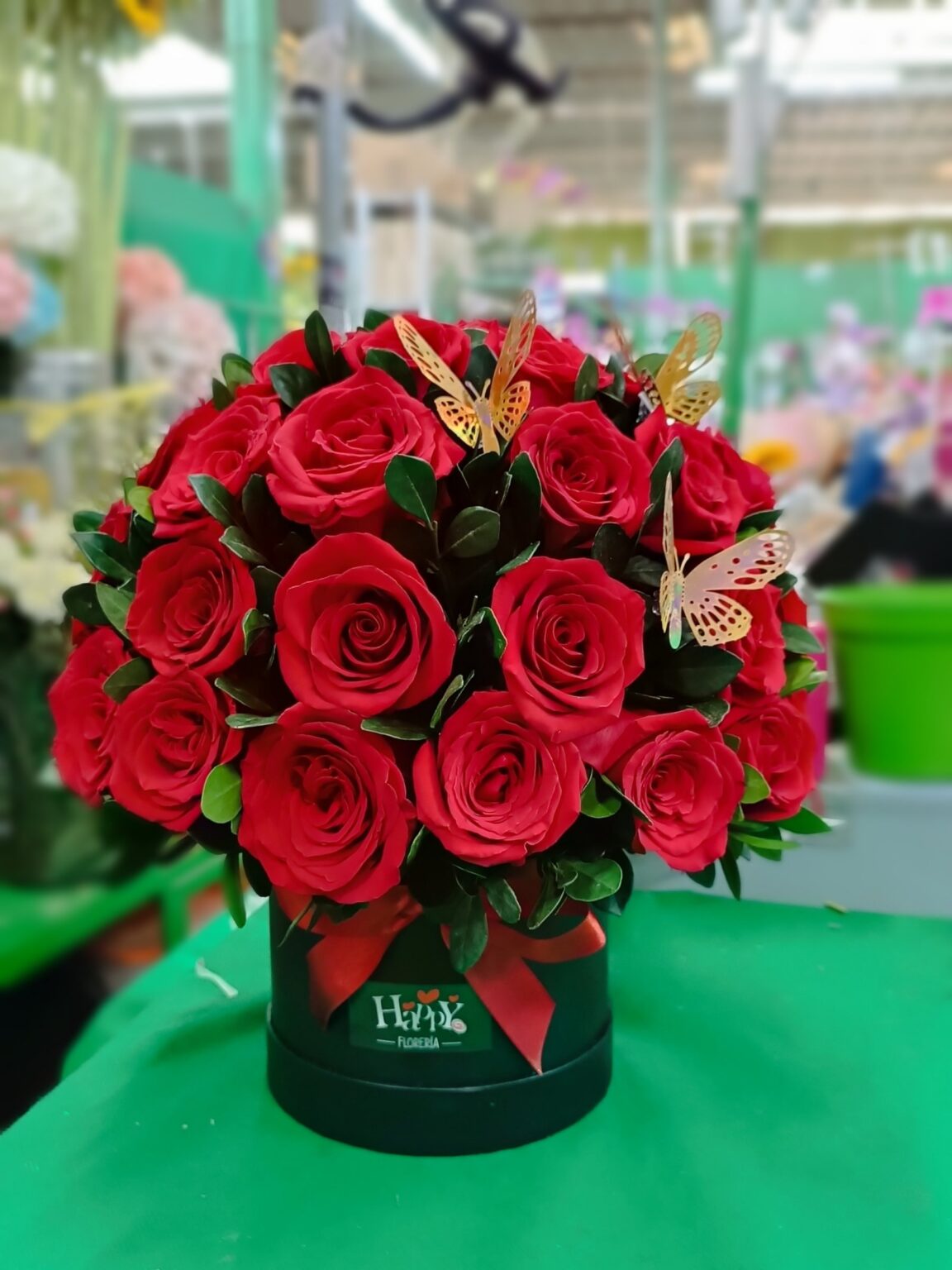 Box 50 rosas - Happyflor