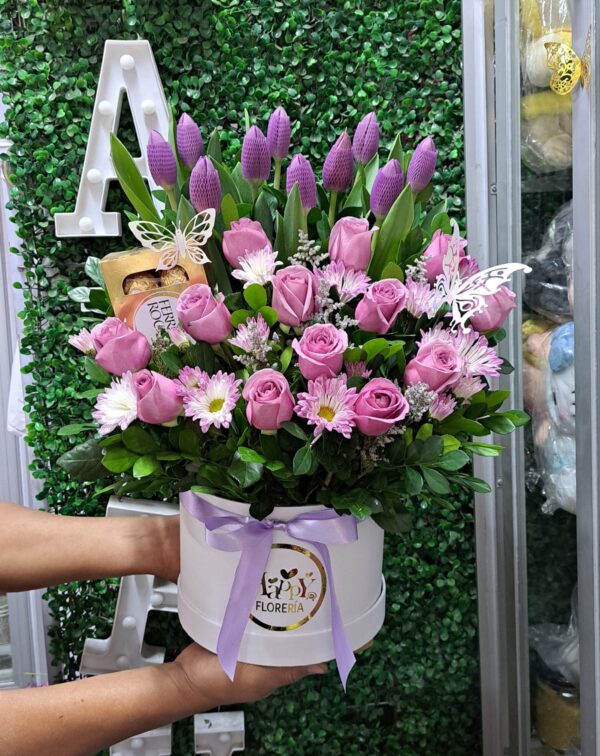 Box Premium Tulirosas - Happyflor