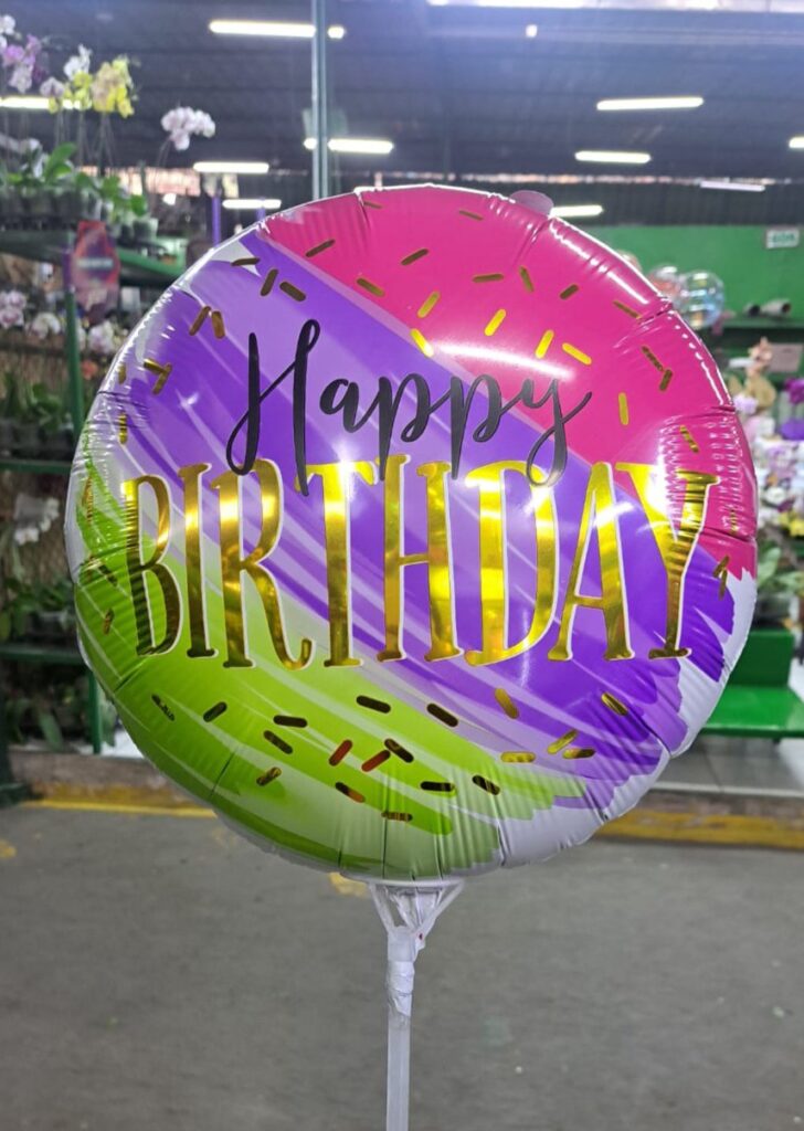Globo Feliz Cumpleaños - Happyflor