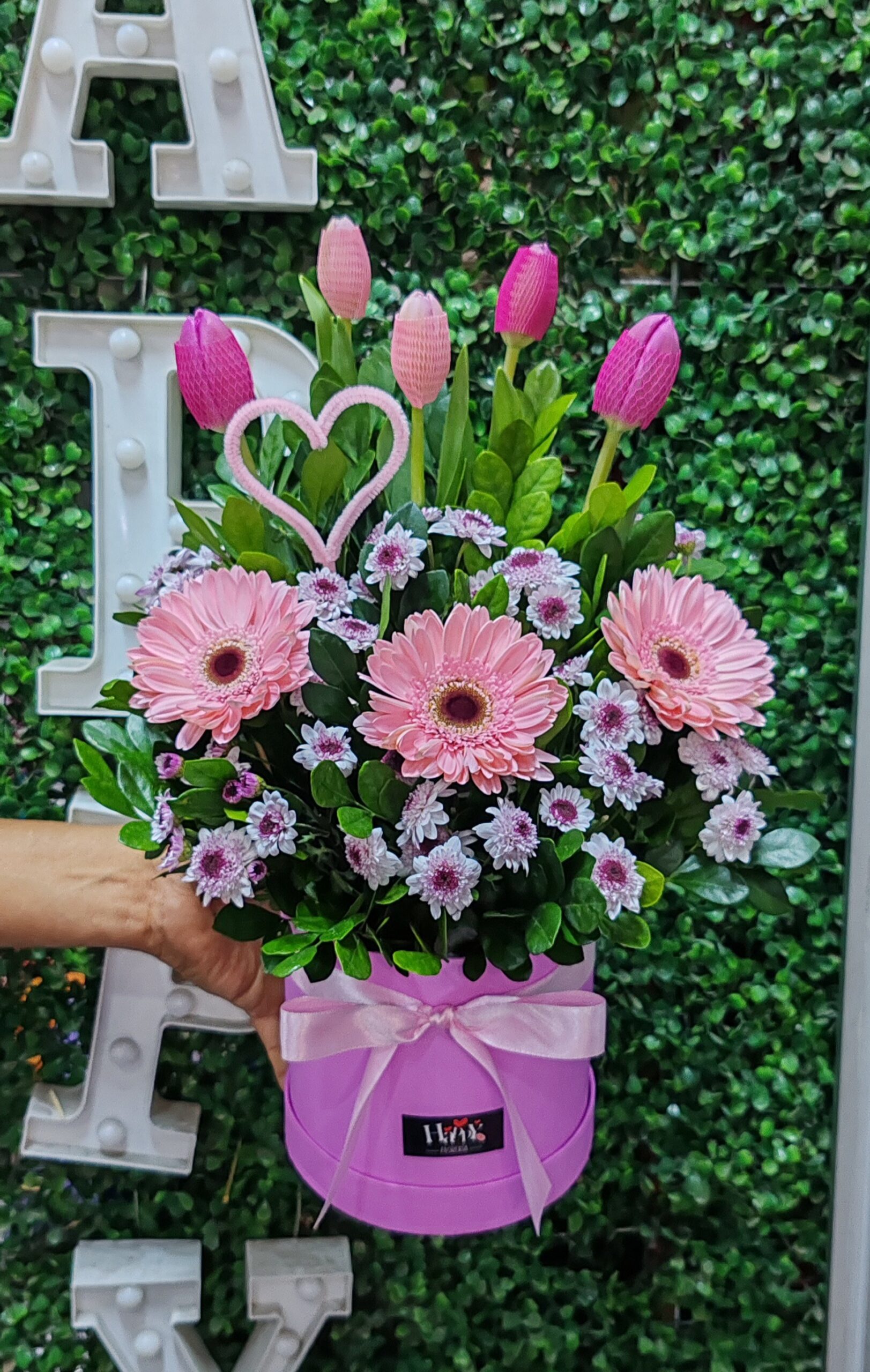Box de 5 Tulipanes - Happyflor