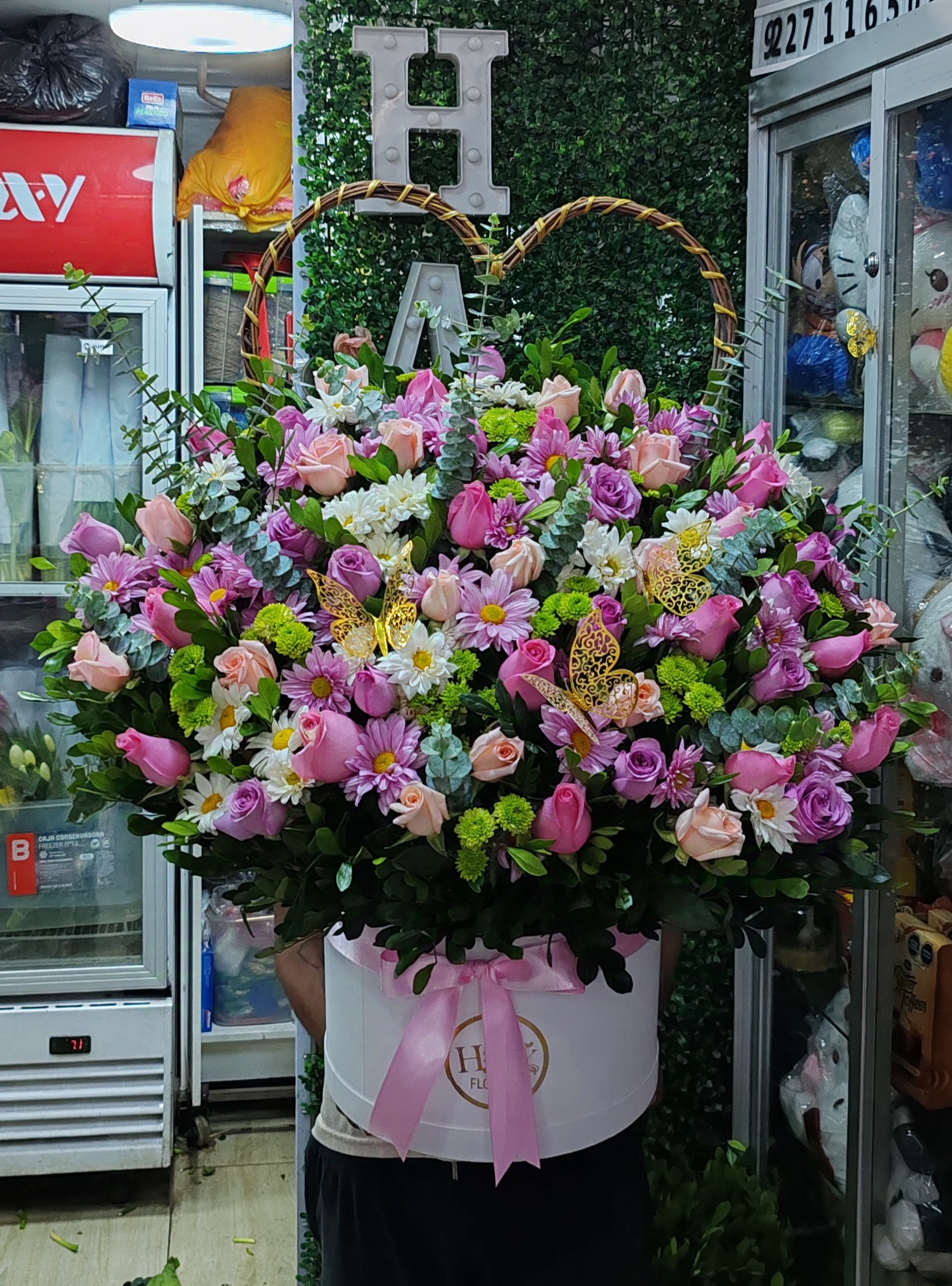 Box Premium de 50 Rosas - Happyflor