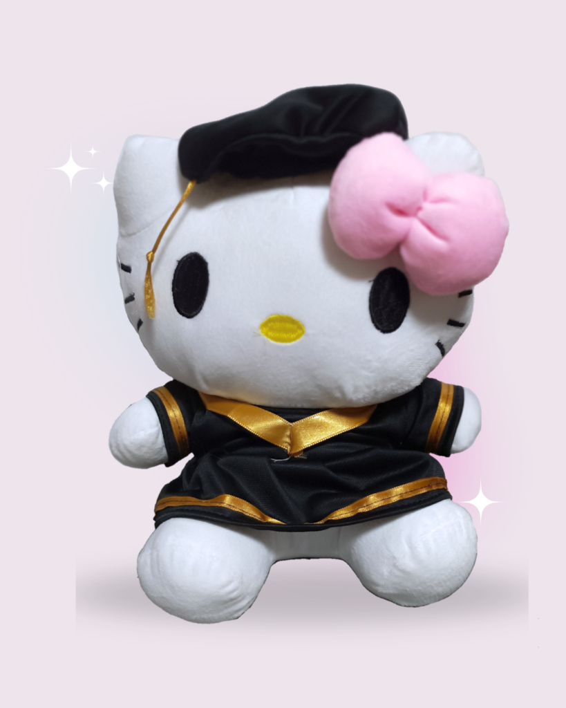 Peluche Hello Kitty Graduada 🎓 - Happyflor