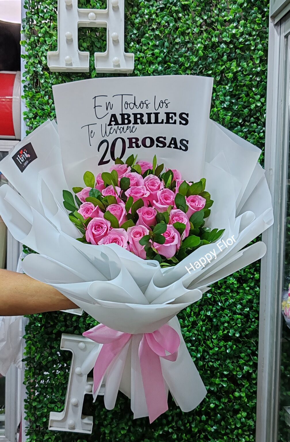 Ramo de 20 Rosas - Happyflor