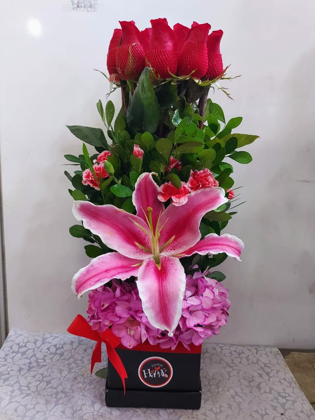 Box de Rosas rojas - Happyflor